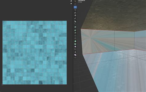 Weird Stretching On The Color Texture Of My Faces Ive Marked Seems