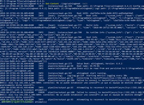windowsコンピューターからelasticsearchへのイベントビューアイベントのwinlogbeatによるリダイレクトとgrafana