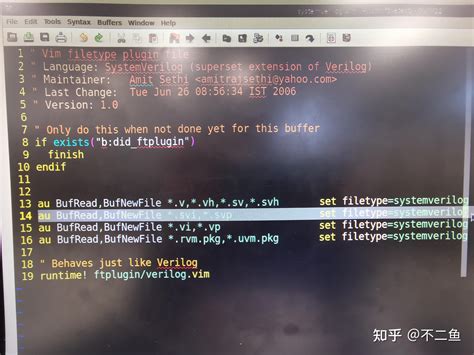 Ic验证入门基础01 Vim的配置 知乎
