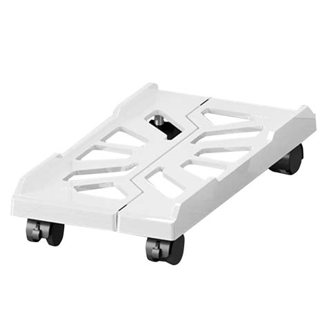 Home Office Adjustable Mobile Cpu Case Stand Universal Heavy Duty Pc Tower Bracket Ventilated