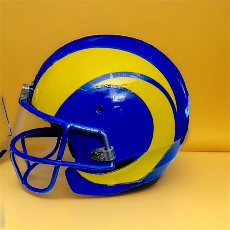 Rams Football Helmet