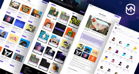 Meme Nft Marketplace Website Template Tailwind Template