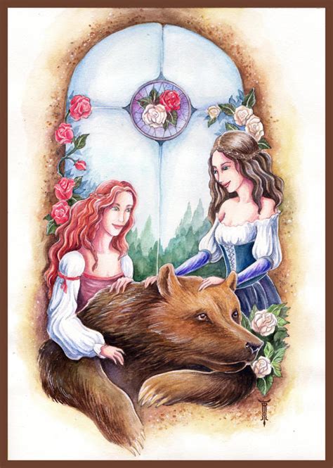 Snow White Rose Red By TrollGirl On DeviantArt