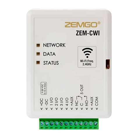 Zem Cwi 2 4 Ghz Wi Fi Universal Smart Door Controller For Access Control Zemgo Smart Systems