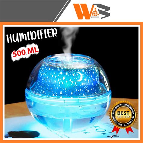 Jual Cod Air Humidifier Diffuser Aromaterapi Pelembab Udara Ruangan