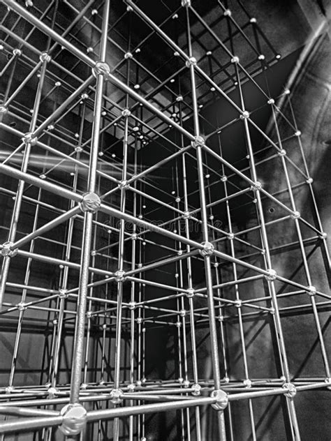 Geometrical Structure In The Form Of A Lattice Stock Image Image Of Physics Polygonal 382002827