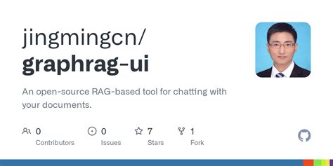 Github Jingmingcngraphrag Ui An Open Source Rag Based Tool For Chatting With Your Documents