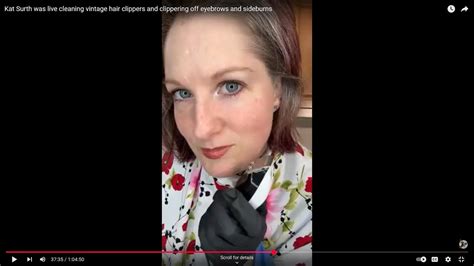 Kat Surth Was Live Cleaning Vintage Hair Clippers And Clippering Off