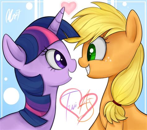 Twijack Applejack Mlp Twilight Rainbow Dash
