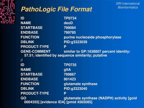 PathoLogic Pathway Predictor Ppt Download