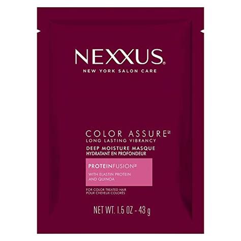 Nexxus Colour Assure Deep Moisture Hair Mask For Colour Treated Hair Deep Conditioning Hair