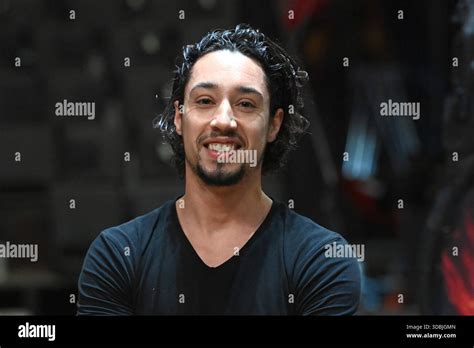 Rene Casselli Artist During Rehearsals At The Death Wheel Rehearsals For The X Mas Show Of