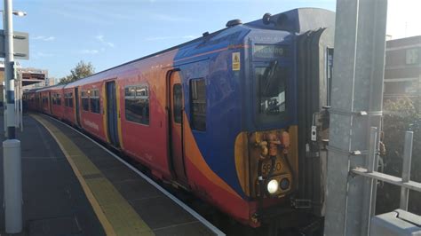 Farewell Tour Confirmed Swr Class 455 Train At Vauxhall Station