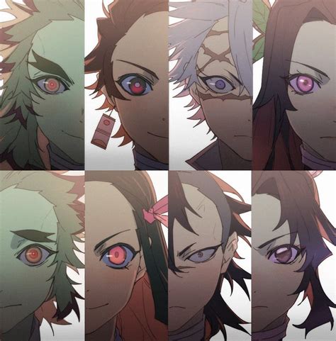 Kamado Nezuko Kochou Shinobu Kamado Tanjirou Rengoku Kyoujurou Shinazugawa Sanemi And 3