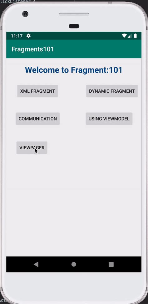Android Fragment 103 Using Viewpager By Deepak Gahlot Medium