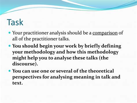 cip discourse analysis in practice ppt