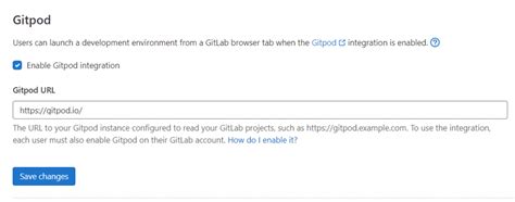 Gitlab Tutorials Gitpod Integration With Gitlab