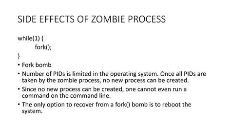 Process Management In Operating System Process States Pcb Fork
