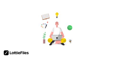 Free Floating Designer Coder Zen Persona Animation By Mangesh Bhosale Lottiefiles