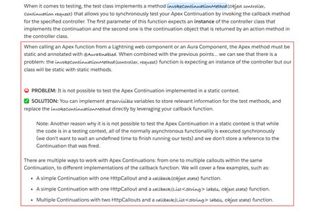 Visualforce Continuation Apex Unit Testing Lightning Salesforce