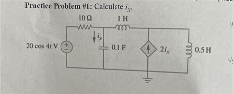 Solved Practice Problem 1 Calculate Ix