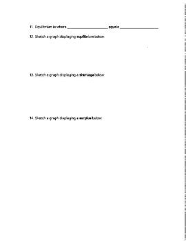 Elasticity And Equilibrium Quiz W Key By Kate Knoll TPT