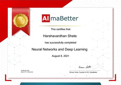 Harshavardhan Shete On Linkedin Datascience Deeplearning Neuralnetworks