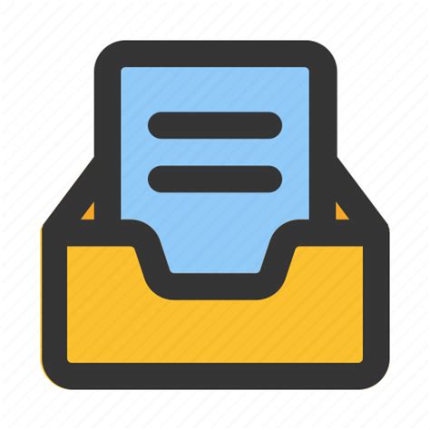 Archive Folder Files Document And Folders Icon Download On