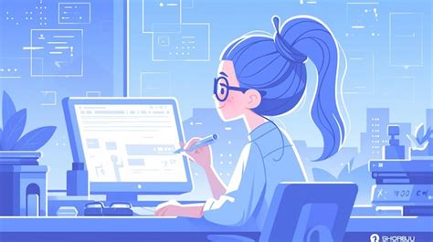 Caucasian Female Software Developer In Her 40s Debugging A Program