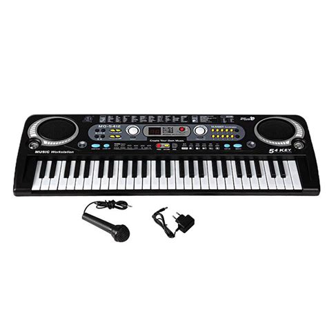 54 Keys Digital Electronic Keyboard And Microphone E Vicedeal
