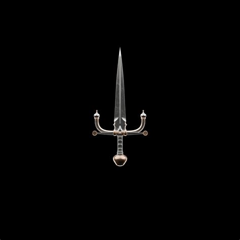 Sword Base Mesh Flippednormals
