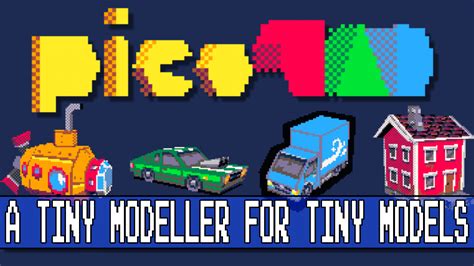 PicoCAD A Tiny Modeller For Tiny Models GameFromScratch Com