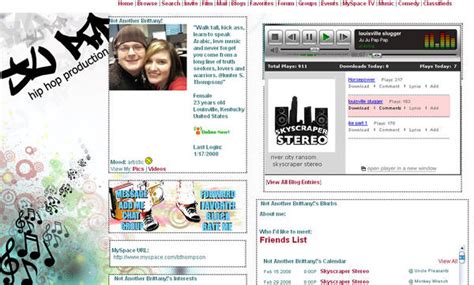 Example Myspace Layout 2 By Kalpana3 On Deviantart