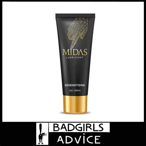 Midas Desensitising Lubricant Anal Sex Desensitising Lubricant 59 Ml