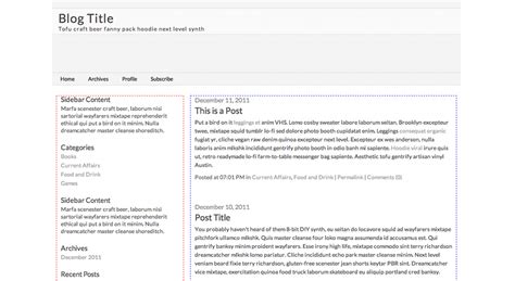 Css Cookbook Column Widths