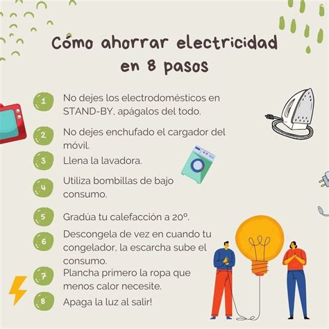 Te Proponemos 8 Pasos Para Reducir Tu Consumo Eléctrico ⚡💡 Como