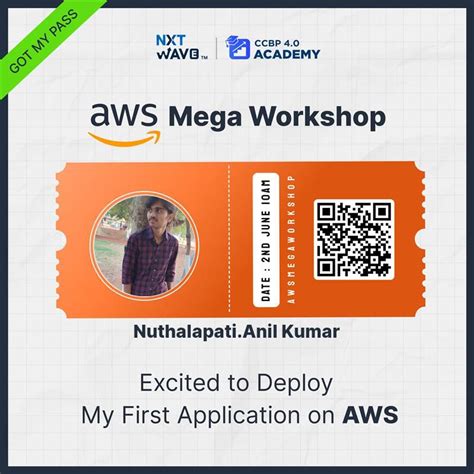 Anil Kumar Nuthalapati On Linkedin Aws Nxtwave Developers