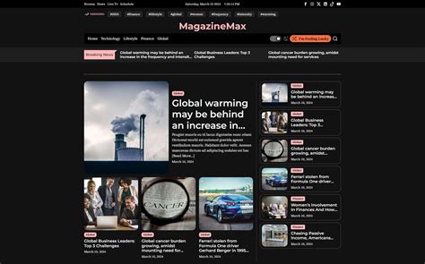 Free Wordpress Theme Magazinemax