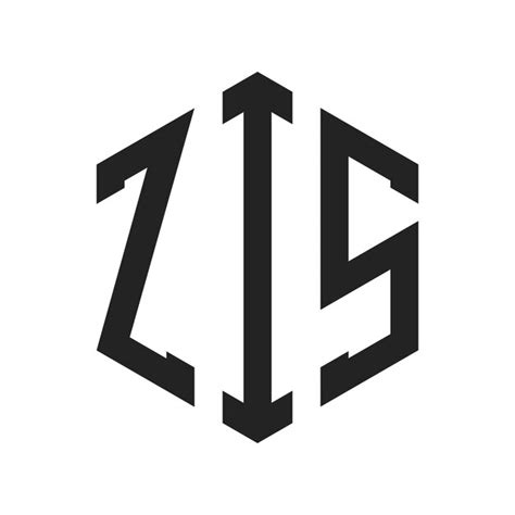 Premium Vector Zis Logo Design Initial Letter Zis Monogram Logo Using Hexagon Shape