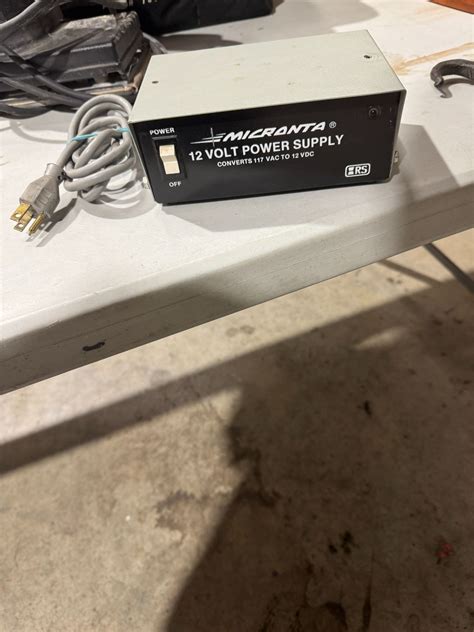 Micronta 12 Volt Power Supply Micronta 12 Volt Power Supply