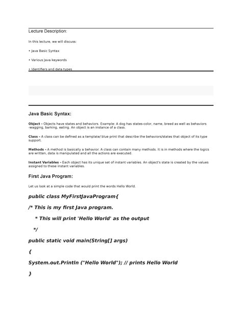 Lecture Topic 1 Daa Lecture Description In This Lecture We Will