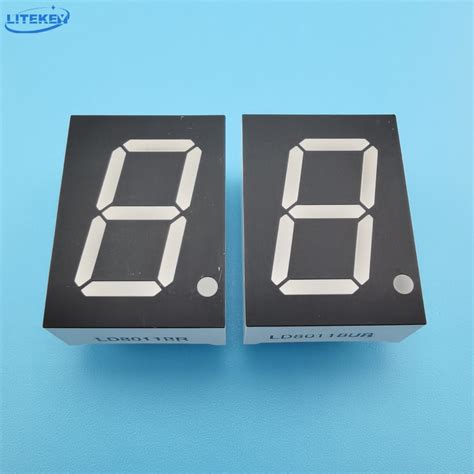 0 8 Inch 1 Digit Numeric Led Digital Display With Right Dp China 0 8 Inch Led Digital Display