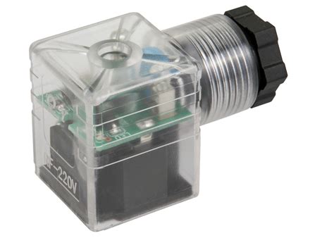 Full Wave Rectifier Solenoid Valve Coil Connector Din43650a Solenooid