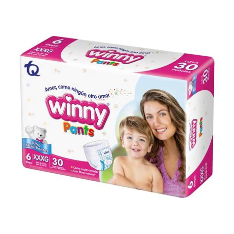 PaÑales Winny Pants Etapa 6 Bolsa X 30 Unds Farmacia Pasteur