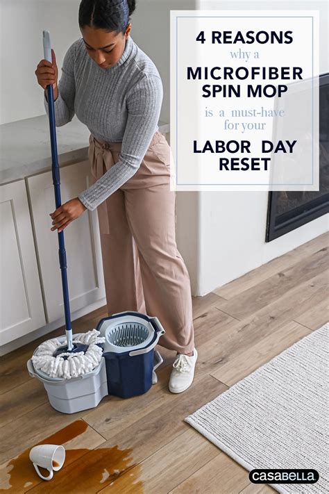 Best Microfiber Spin Mop For Labor Day Cleaning Casabella Easy House Cleaning Cleaning