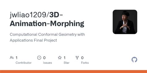 Github Jwliao12093d Animation Morphing Computational Conformal