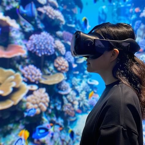 A Virtual Reality Class Exploring Underwater Ecosystems Premium Ai