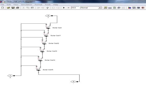 Modelling Of Six Solar Cells Are Connceted In Series Download Scientific Diagram