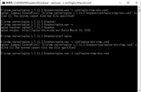 搭建nginx流媒体服务器（windows 10） 知乎