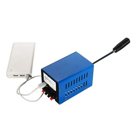 ᐉ Электрогенератор Dynamo портативный W20 20 Вт 2usb 2dc15v для зарядки смартфона повербанка